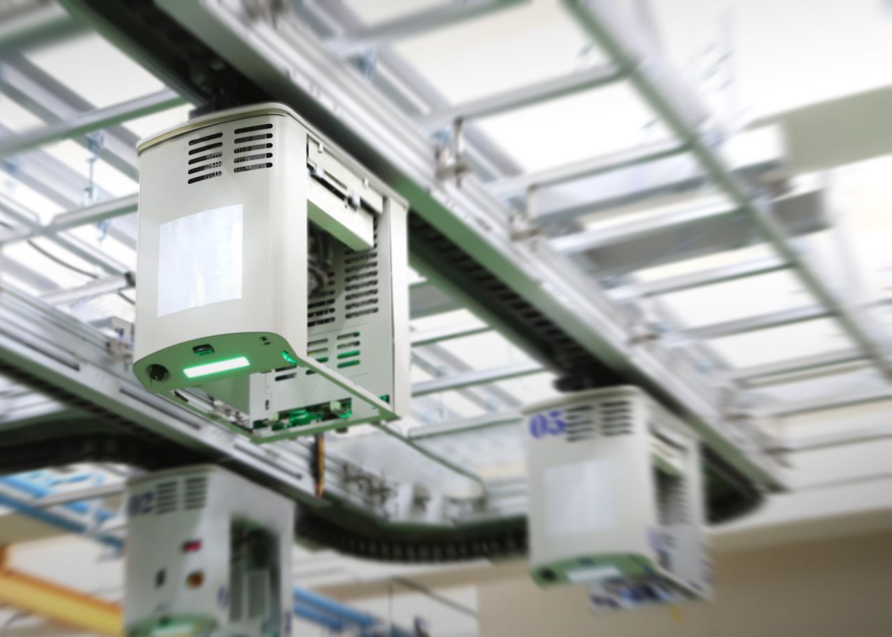 OHT 空中走行式无人搬运车